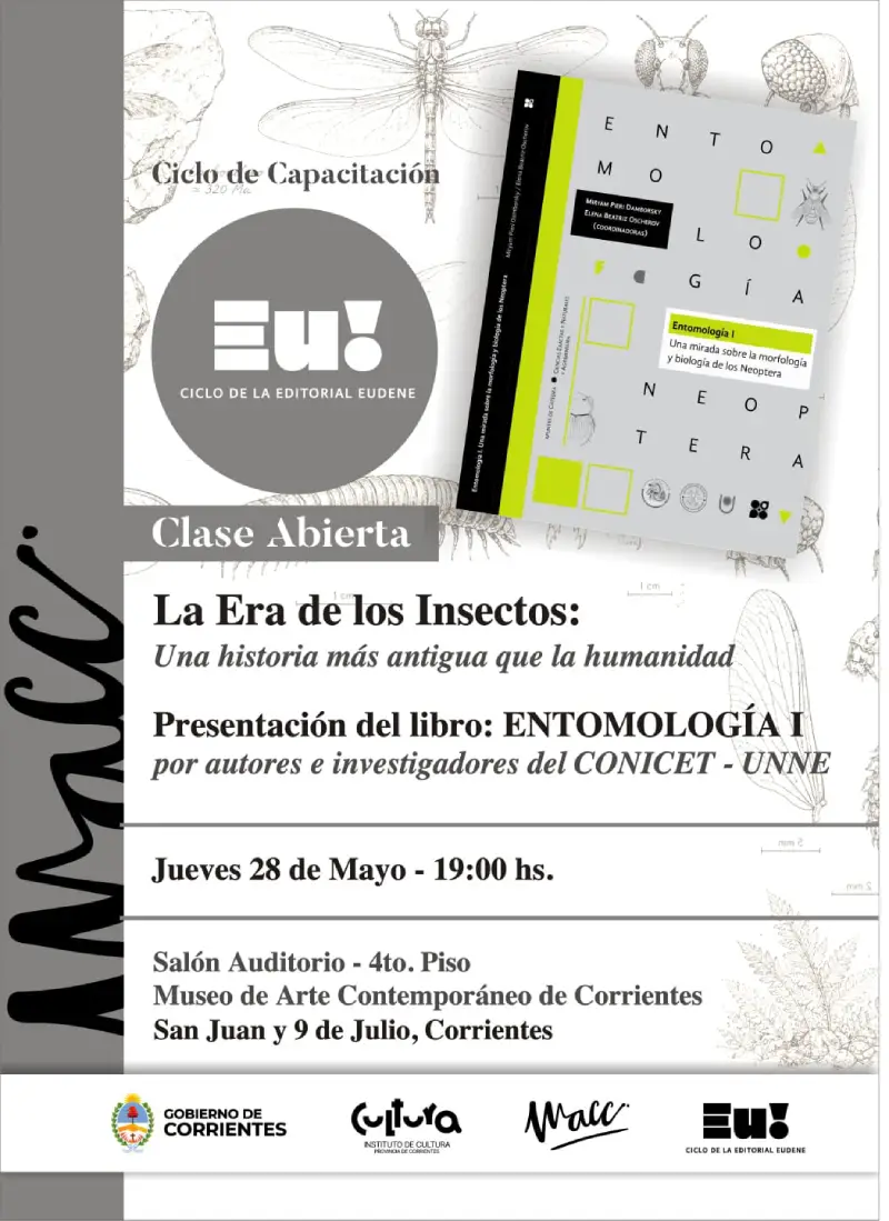 Clase abierta y presentación de libro sobre “La era de los insectos” en ...
